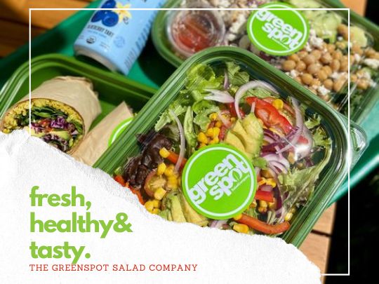 Vegan and vegetarian catering rainbow - Greenspot Salad Company